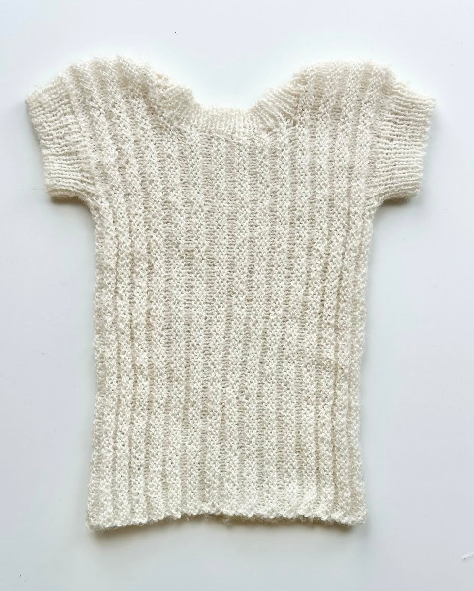 kit - baby singlet knitting kit 2ply – Touch Home Store